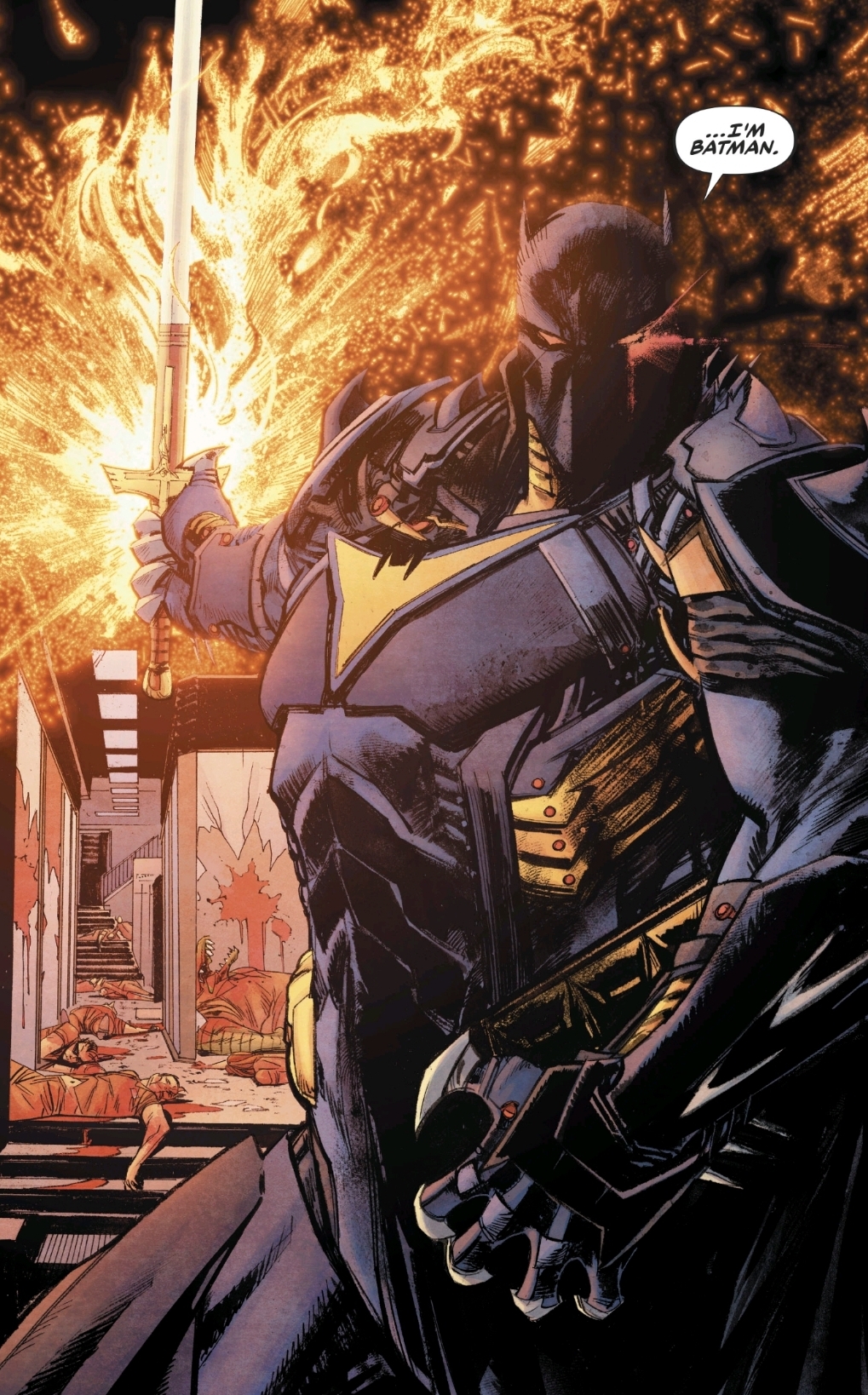 DC Comics just updated Azrael's Knightfall costume - The Cultured Nerd