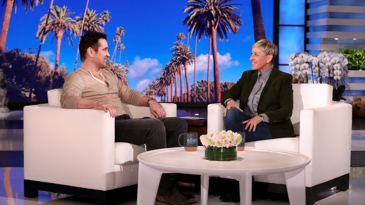 Colin Farrell Discusses "The Batman" on "The Ellen DeGeneres Show ...