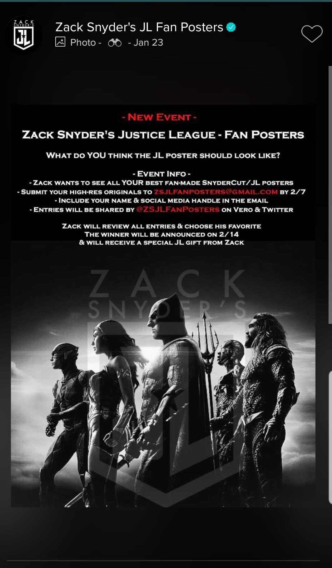 The Cultured Nerd's Submission for the Release The Snyder Cut Fanart ...