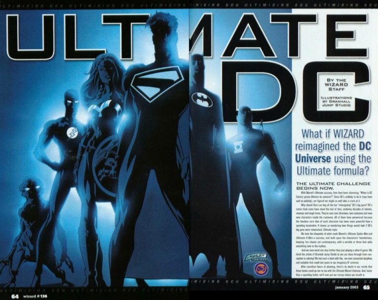 What was Wizard Magazine's Ultimate DC Comics? - The Cultured Nerd