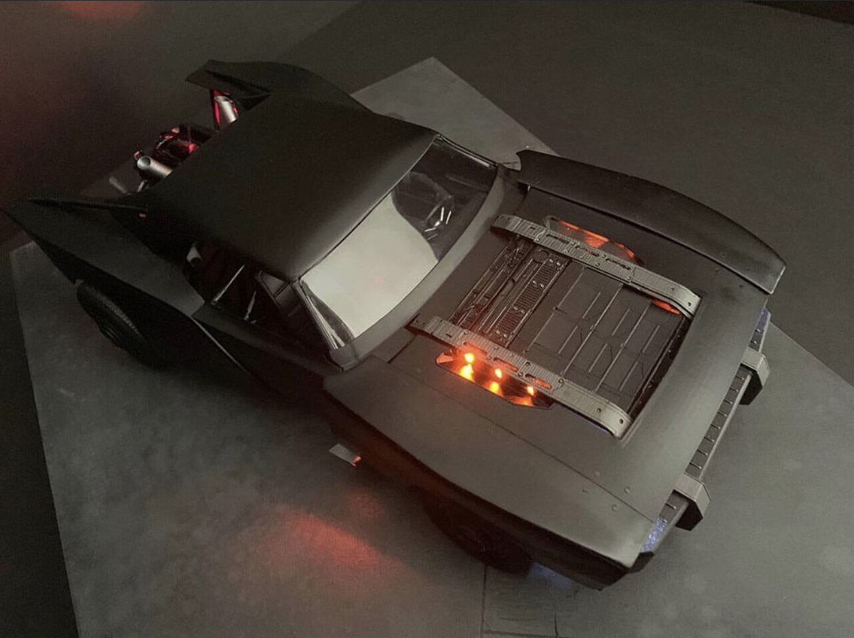 "The Batman" Model Maker Shares More Batmobile Photos - The Cultured Nerd