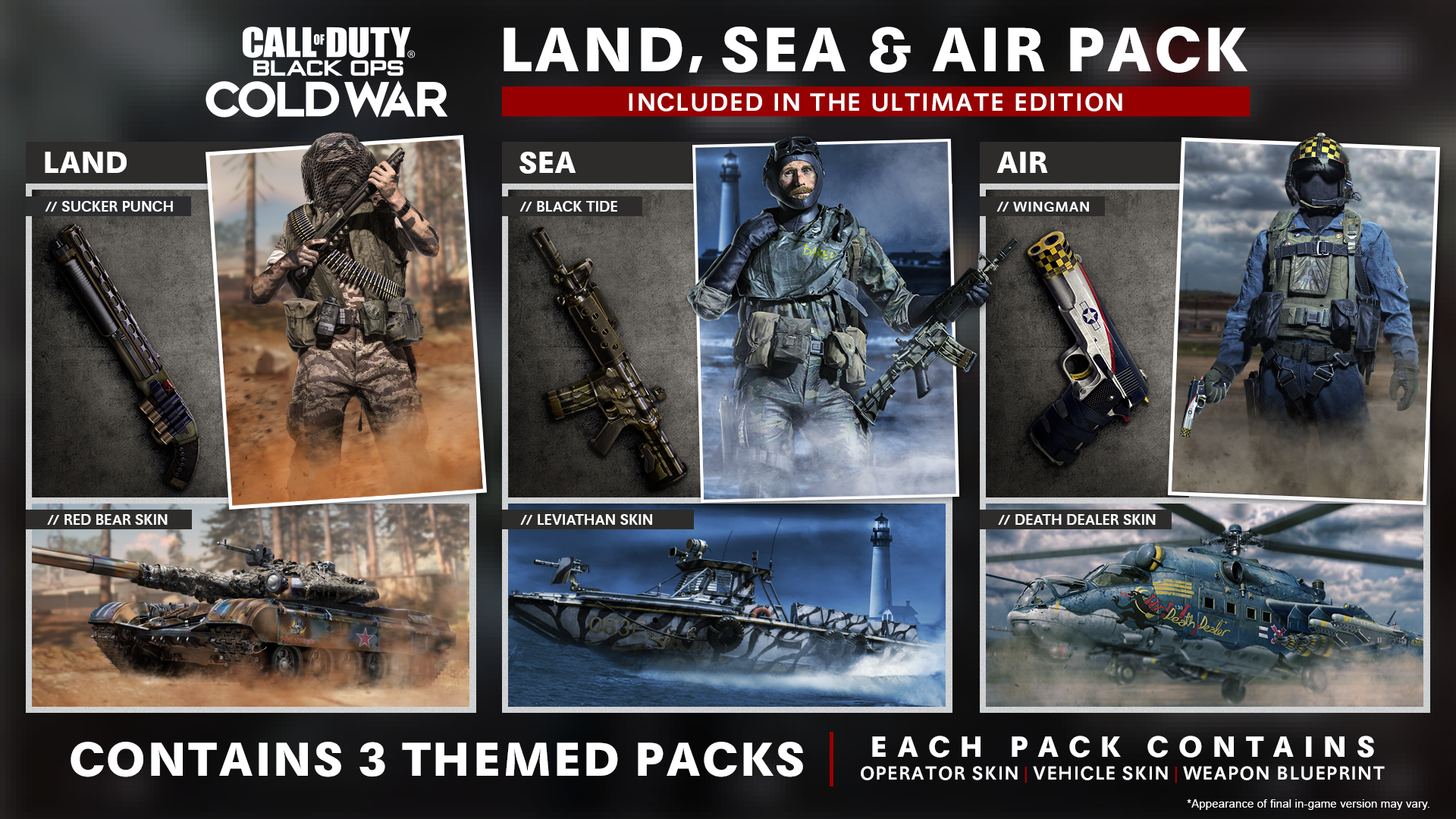 "Call of Duty: Black Ops Cold War" Digital Contents Revealed - The ...