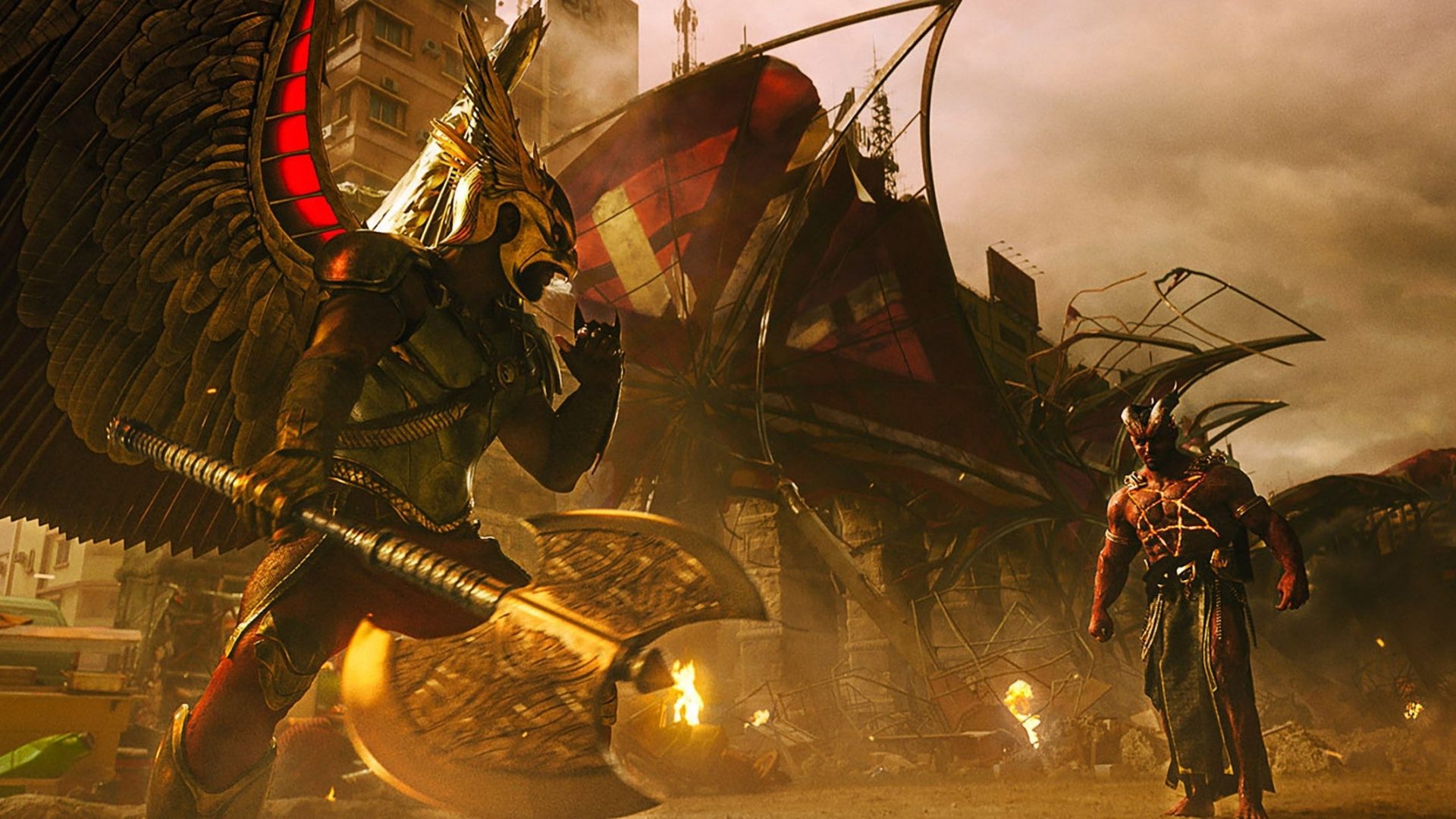 The second trailer for 'Black Adam' sizzles with a first look at Sabbac ...